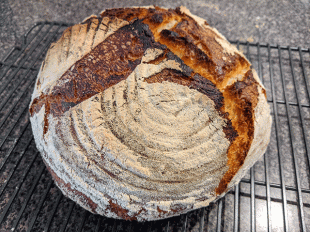 cracked-loaf - Bread by the Hour