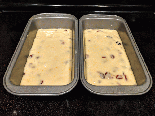 divide-batter-into-pans - Bread by the Hour